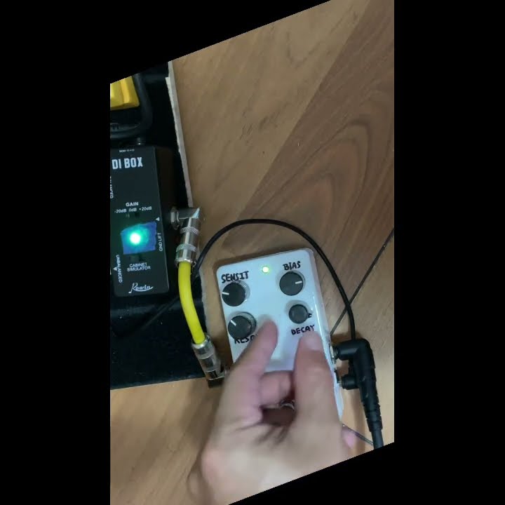 Snow White Auto Wah (clone) diy wah pedal - YouTube