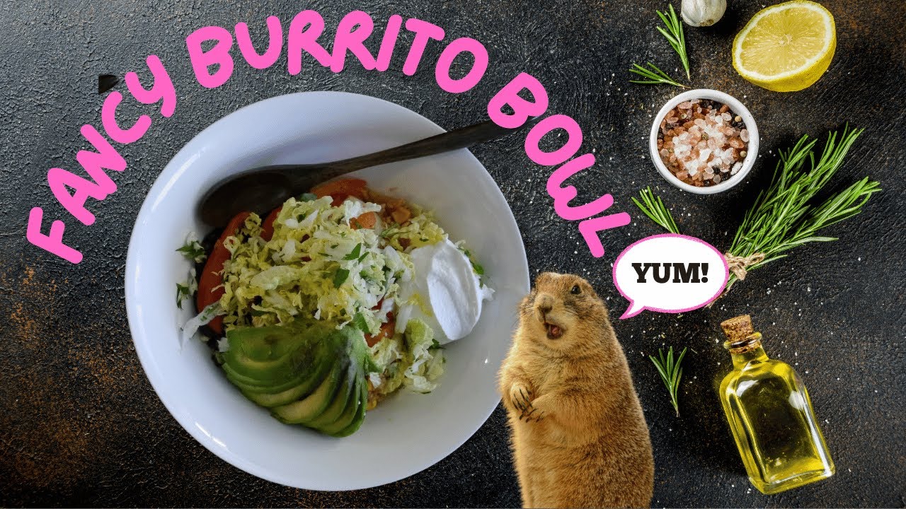 Budget Friendly Feast: Fancy Veggie Burrito Bowl - YouTube