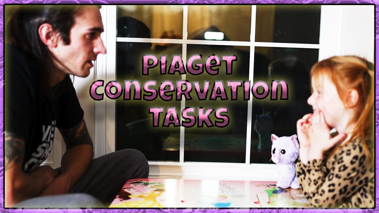 Piaget Conservation Tasks - YouTube