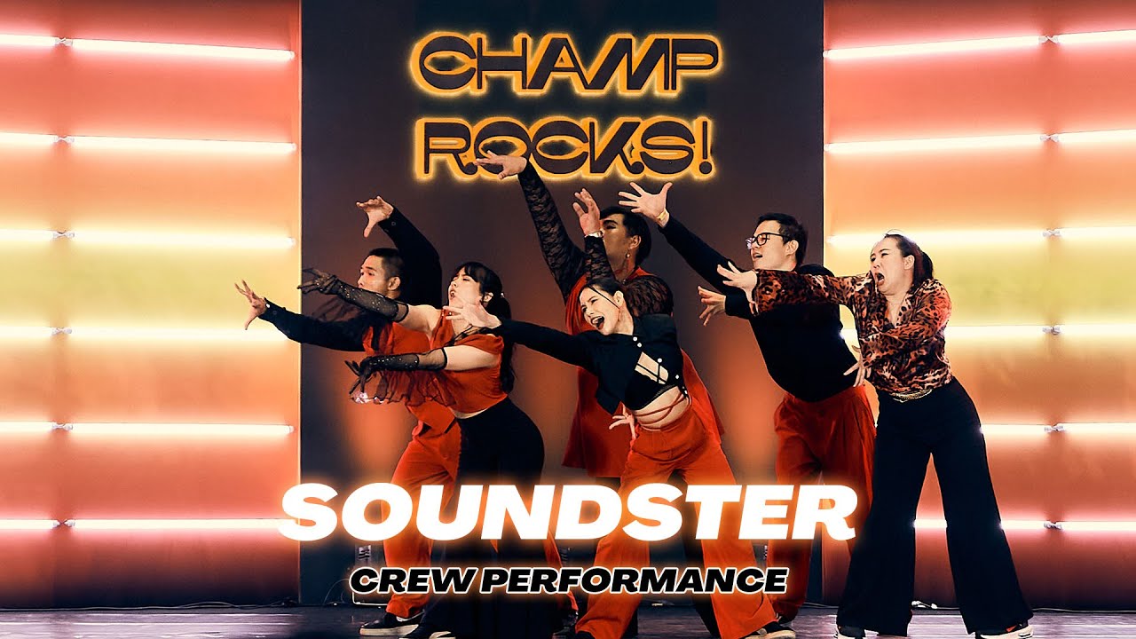 SOUNDSTER | CHAMP ROCKS! BKK 2022 | Crew Performance @ICONSIAM - YouTube