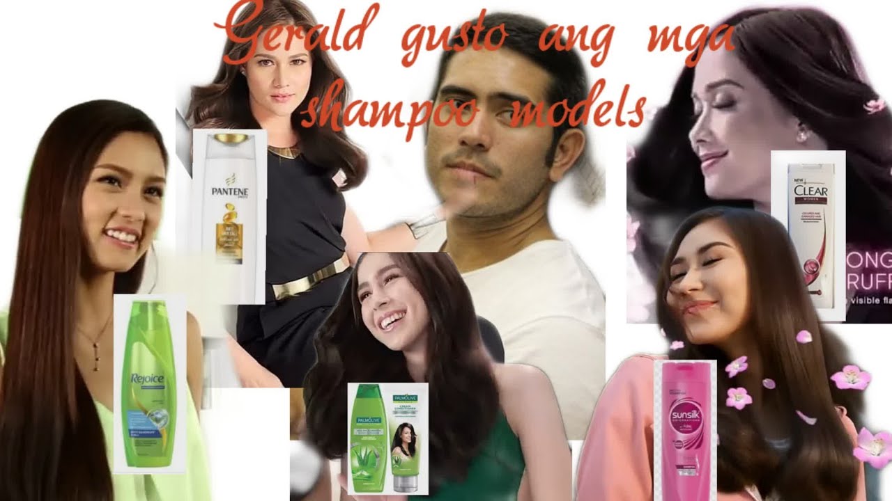 Mga babae "GERALD ANDERSON" model ng shampoo😮🤭🤦‍♂️ - YouTube