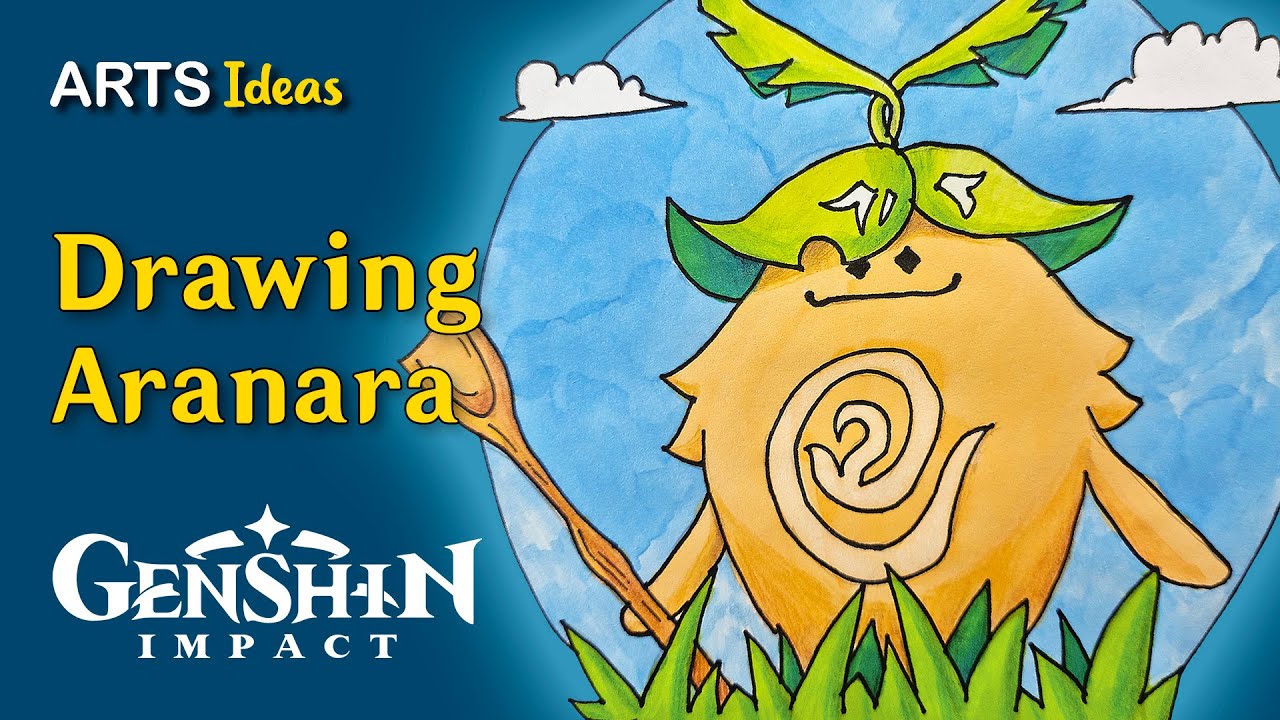 Drawing Aranara | Genshin Impact - YouTube
