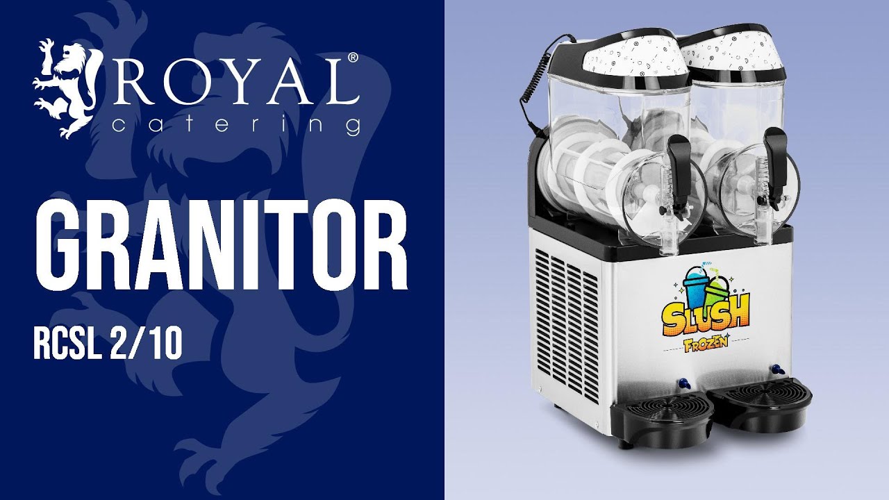 Granitor Royal Catering RCSL 2/10 | Prezentacja produktu 10011634 - YouTube