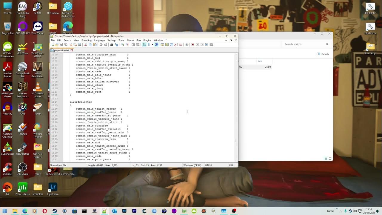 Creating custom Left 4 Dead 2 Zombie Populations - YouTube