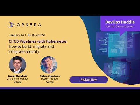 DevOps Huddle EP1: CI/CD Pipelines with Kubernetes: Build, Migrate ...