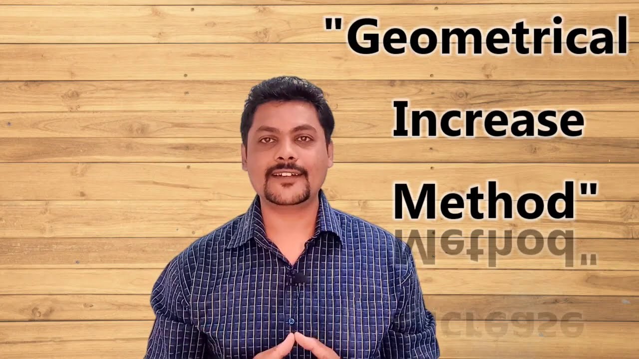 Geometrical Increase Method|Forecasting of population|Environmental ...