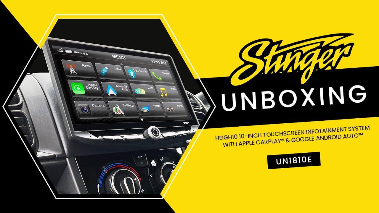 HEIGH10 Unboxing | 10-inch touchscreen infotainment system with Apple ...