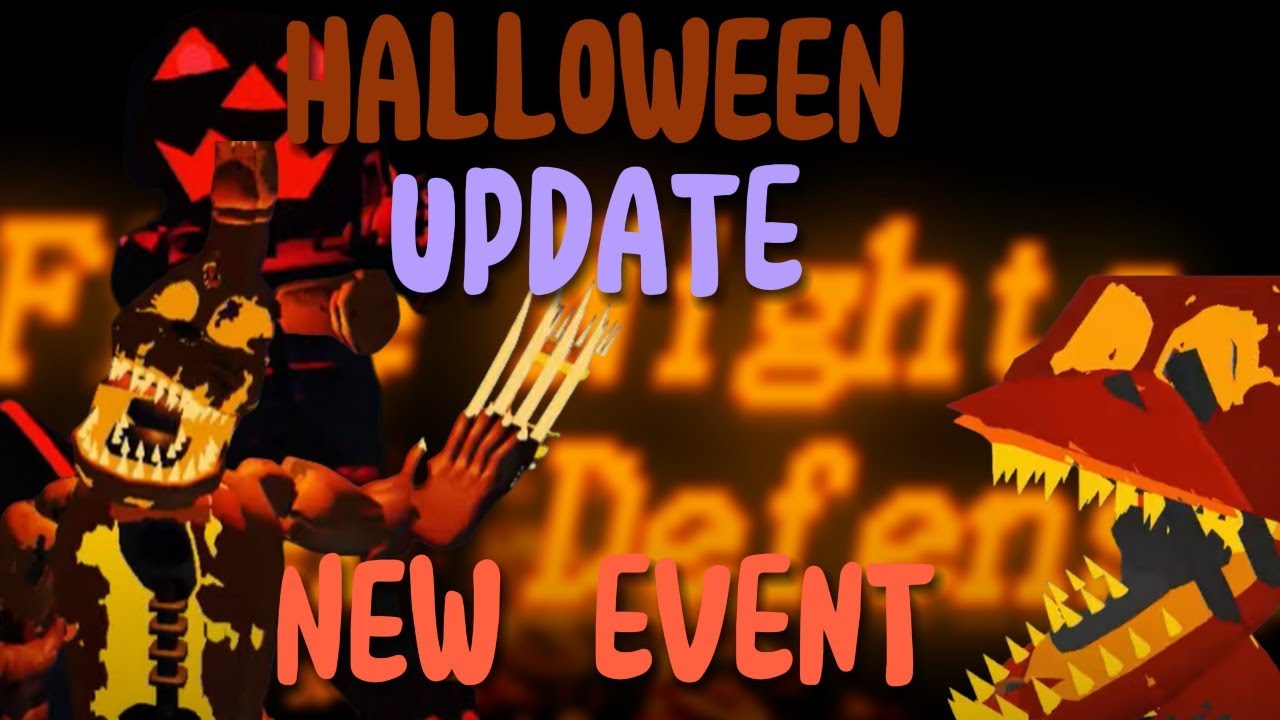 Halloween UPDATE! New Event! Five Nights TD - YouTube