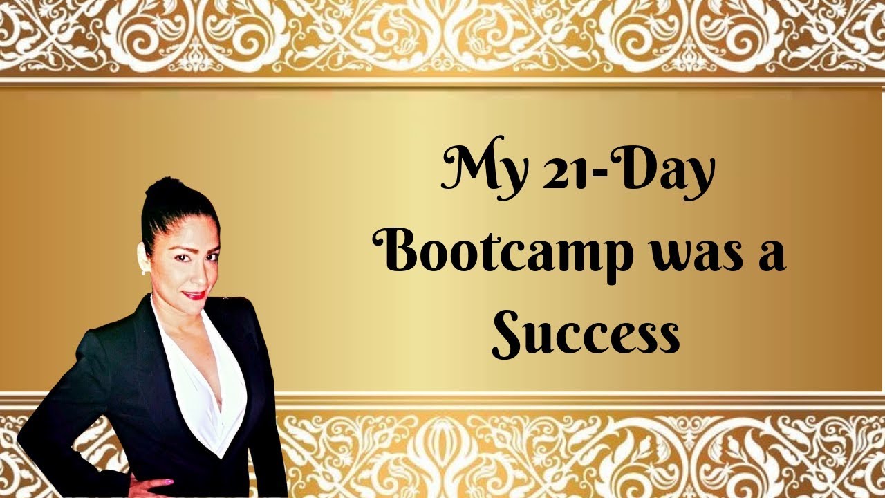 My 21-Day Bootcamp was an Incredible Success. Timothy Bethune won the ...