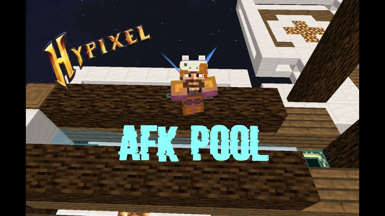 How To Make an AFK POOL | Hypixel Skyblock - YouTube