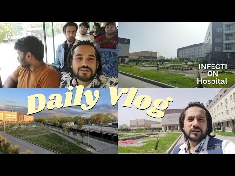 VLOG 12 || INFECTION Disease Hospital Almaty Kazakhstan tour !! - YouTube