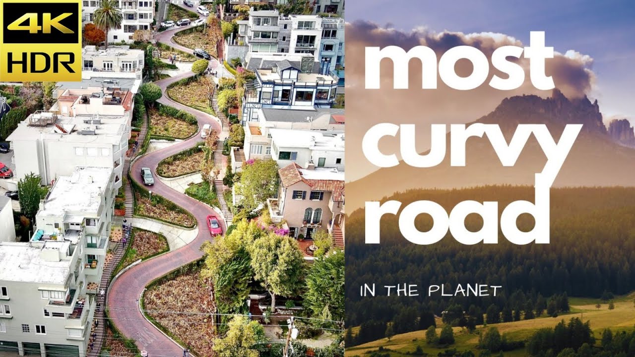 Lombard street | Worlds most Curvy road | Most Crooked Road | Best ...