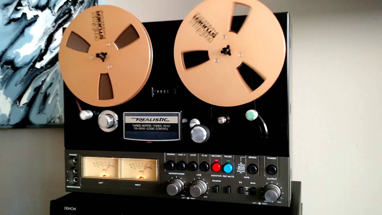 Realistic TR-3000 Demo - YouTube