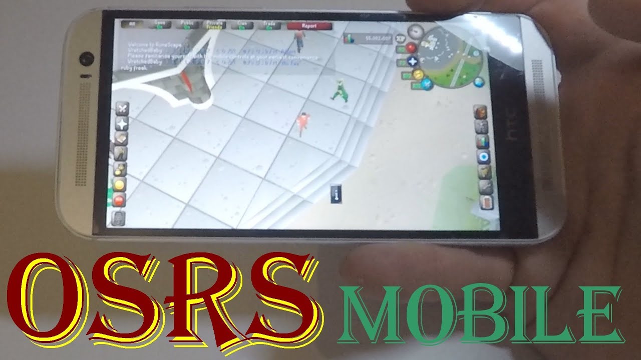 OSRS Mobile test (Android) - YouTube