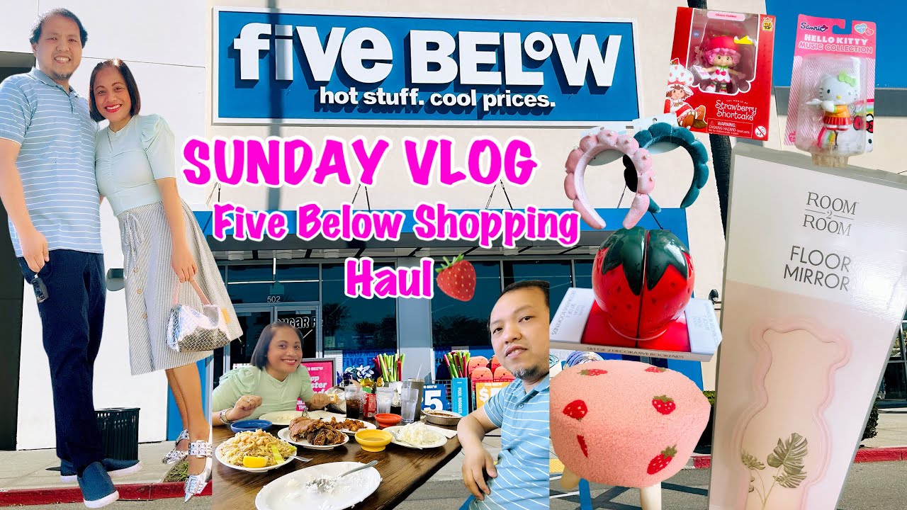 WEEKEND SUNDAY VLOG/Church Day,Lunch Date,Mini Shopping Five Below .Buhay Amerika🇺🇸 - YouTube