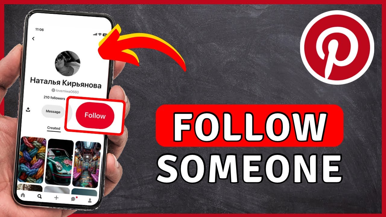 How to FOLLOW Someone On Pinterest | Pinterest Tutorial - YouTube