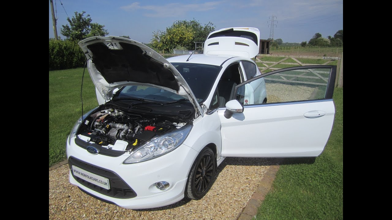 Ford Fiesta Titanium TDCi Zetec S kit white - YouTube