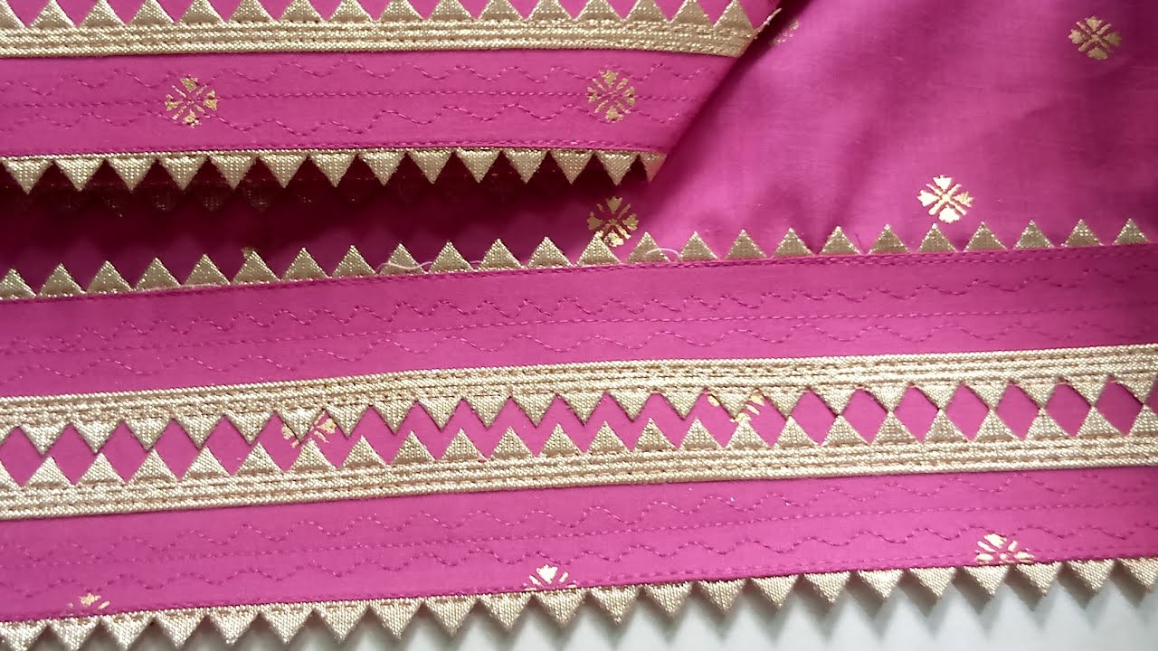 Latest & Unique Salwar Poncha Design||Mohri Designs||New Mohri Design ...
