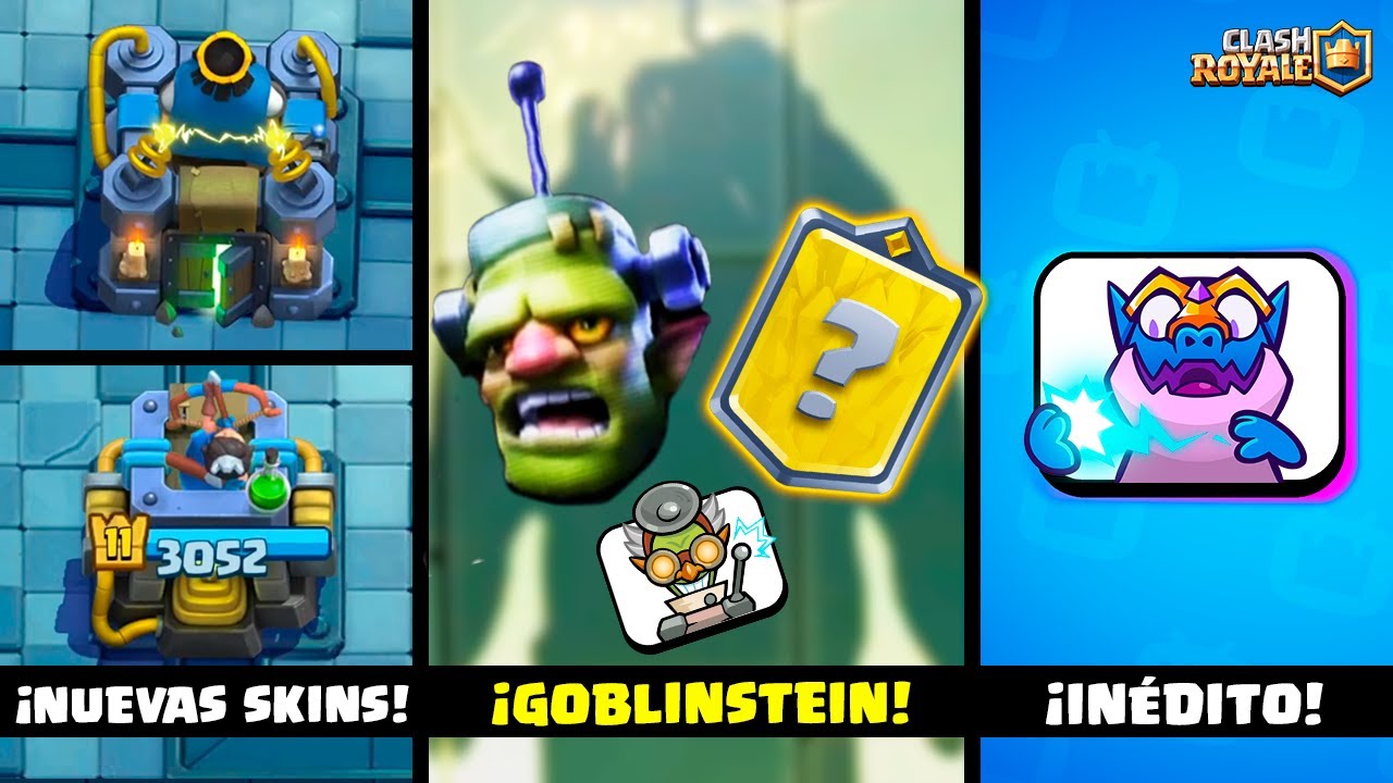 ¡NUEVA CARTA REVELADA! 💣 "Goblinstein" LLEGA a CLASH ROYALE - noticias ...