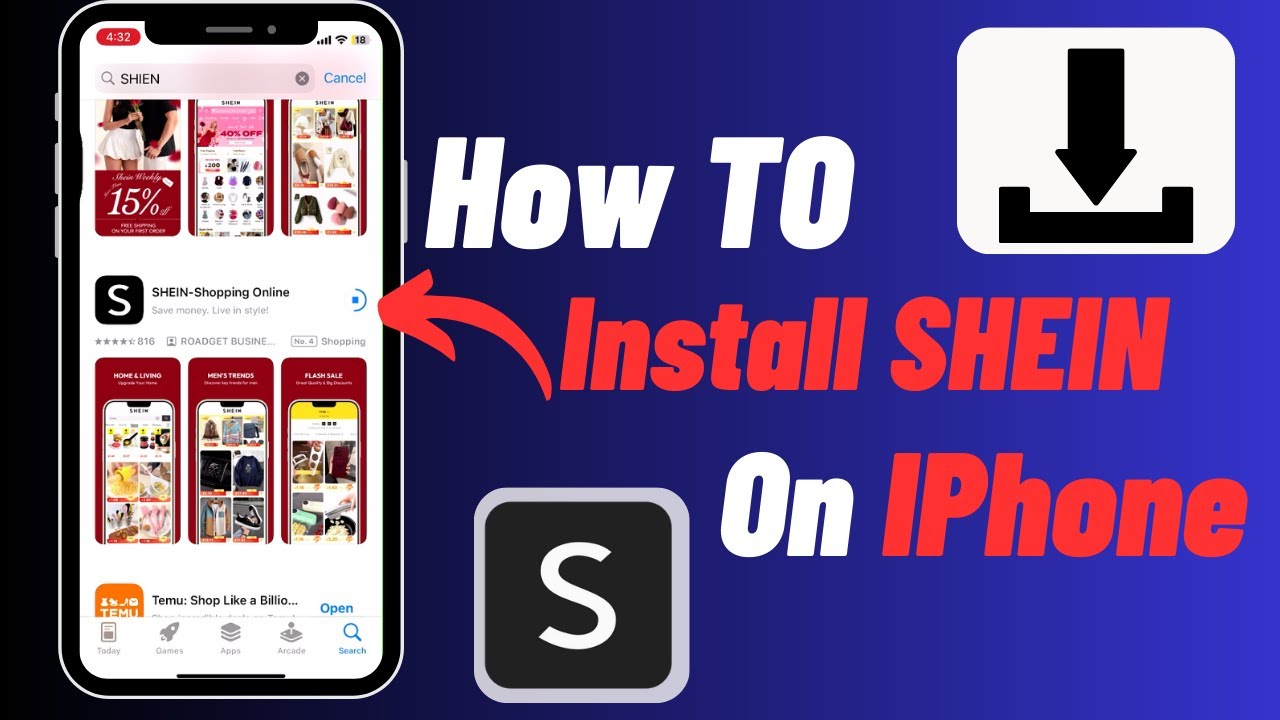 Effortless SHEIN App Installation on iPhone – Step-by-Step Guide - YouTube
