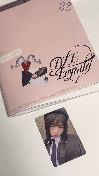 아이브 IVE EMPATHY 앨범깡(3)🩷| IVE IVE EMPATHY And us ver Album Unboxing #아이브 #ive #앨범깡 - YouTube