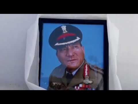 Family members of Colonel Chewang Rinchen pays tribute on his 23rd ...