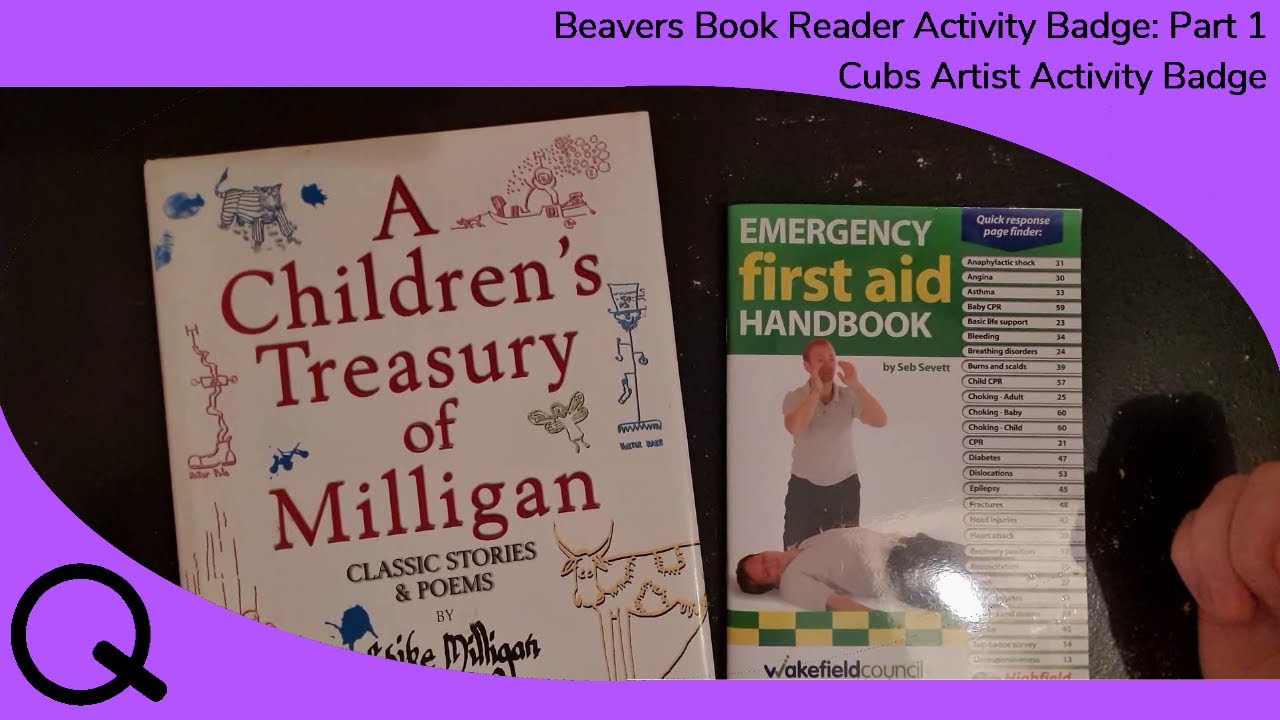 004 Beavers Book Reader Activity Badge - Objective 1 & Cubs Artist ...