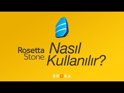 Rosetta Stone Nasıl Kullanılır? | Brokadil
