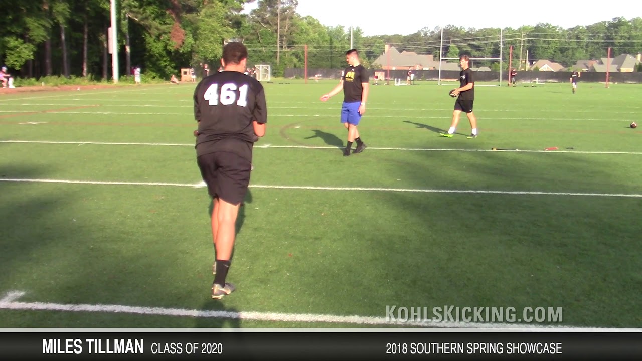 Miles Tillman 2018 Southern Spring Showcase - YouTube