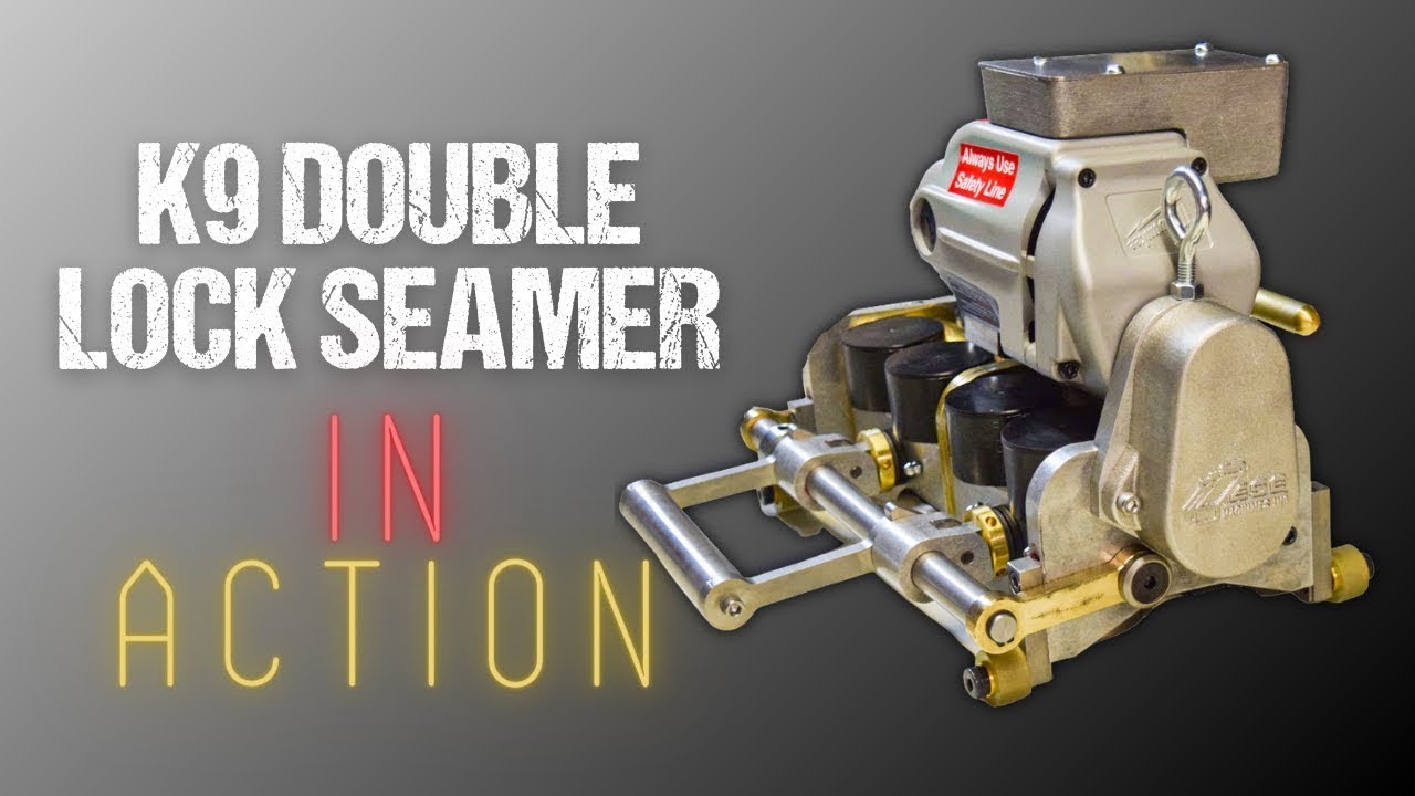 ESE K9 Double Lock Power Seamer In Action - YouTube