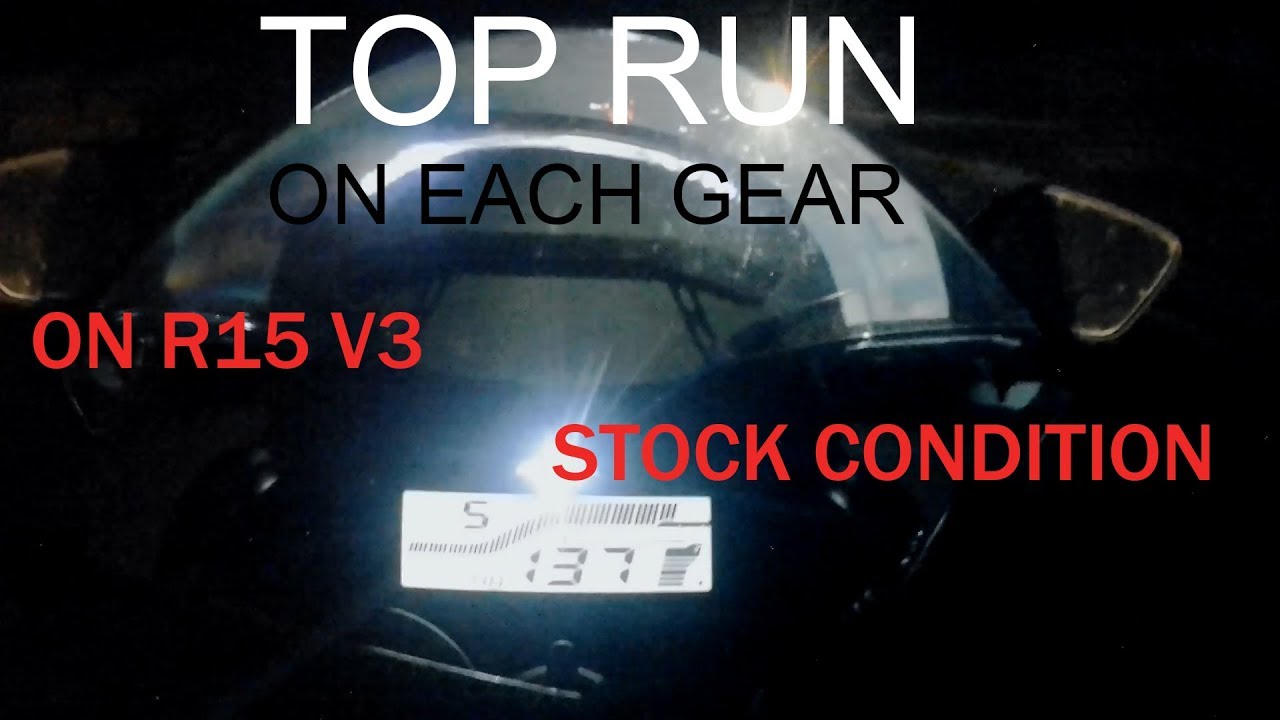 1st gear top run on R15 V3 | toothless | each gear top run | - YouTube