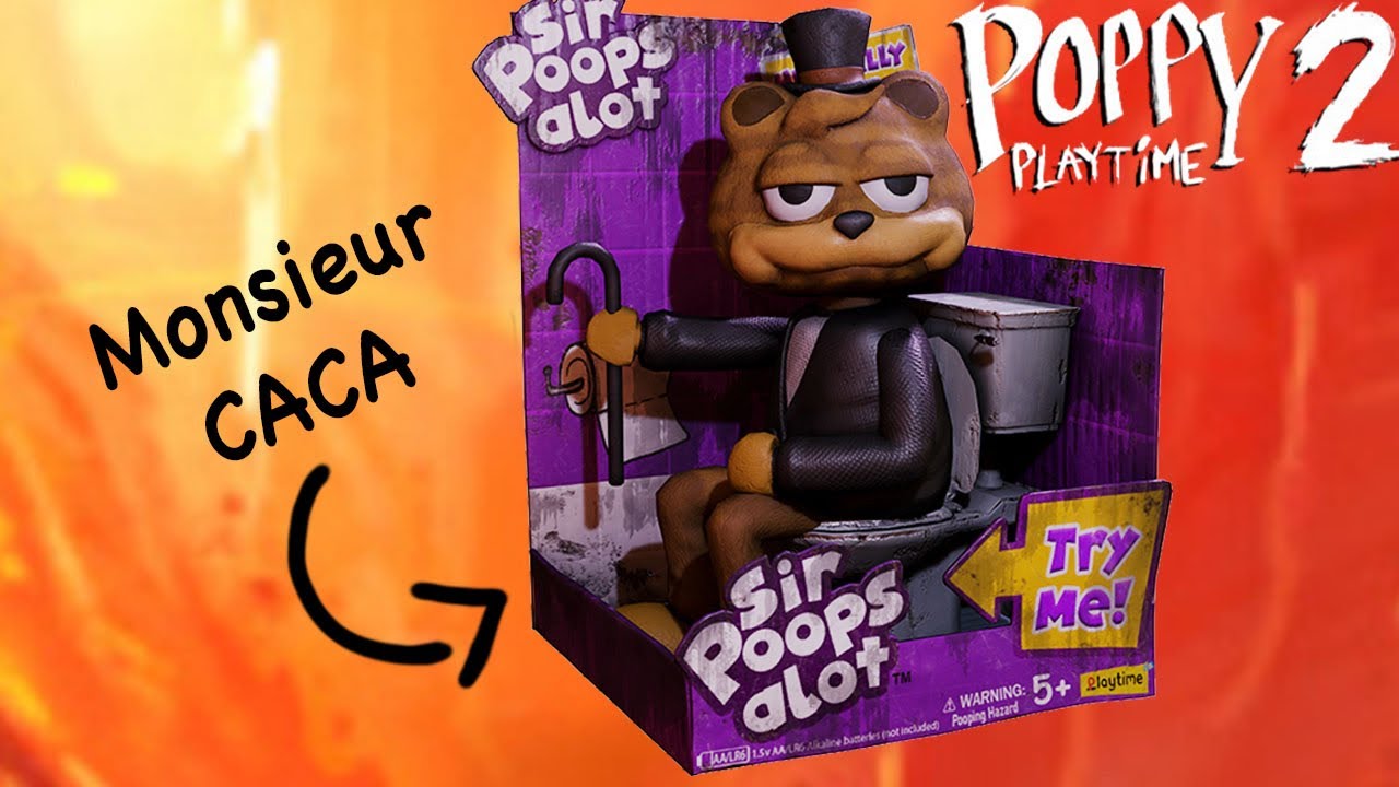 Poppy Playtime Chapitre 2 Découverte du personnage secret - Monsieur ...