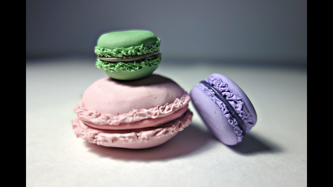 DIY: Macaron | Polymer Clay Tutorial - YouTube