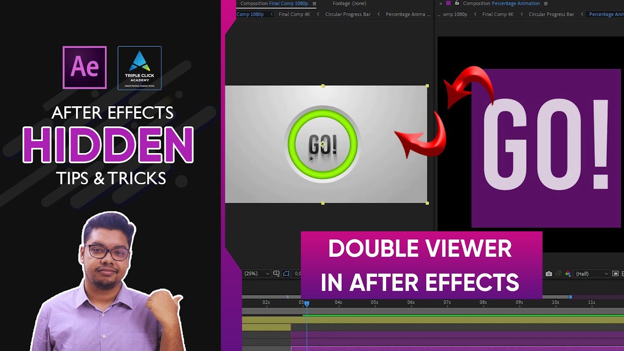 Activate Double Viewer Inside After Effects || Hidden Techniques - YouTube