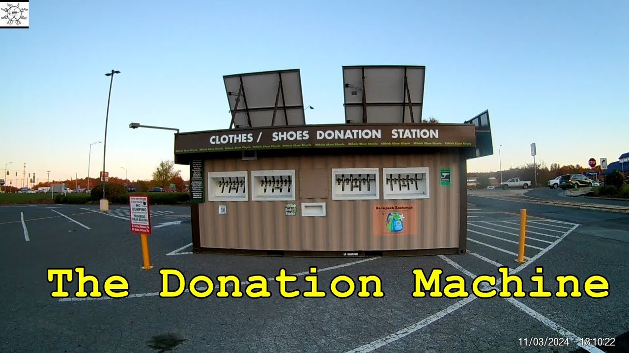 The Donation Machine - YouTube