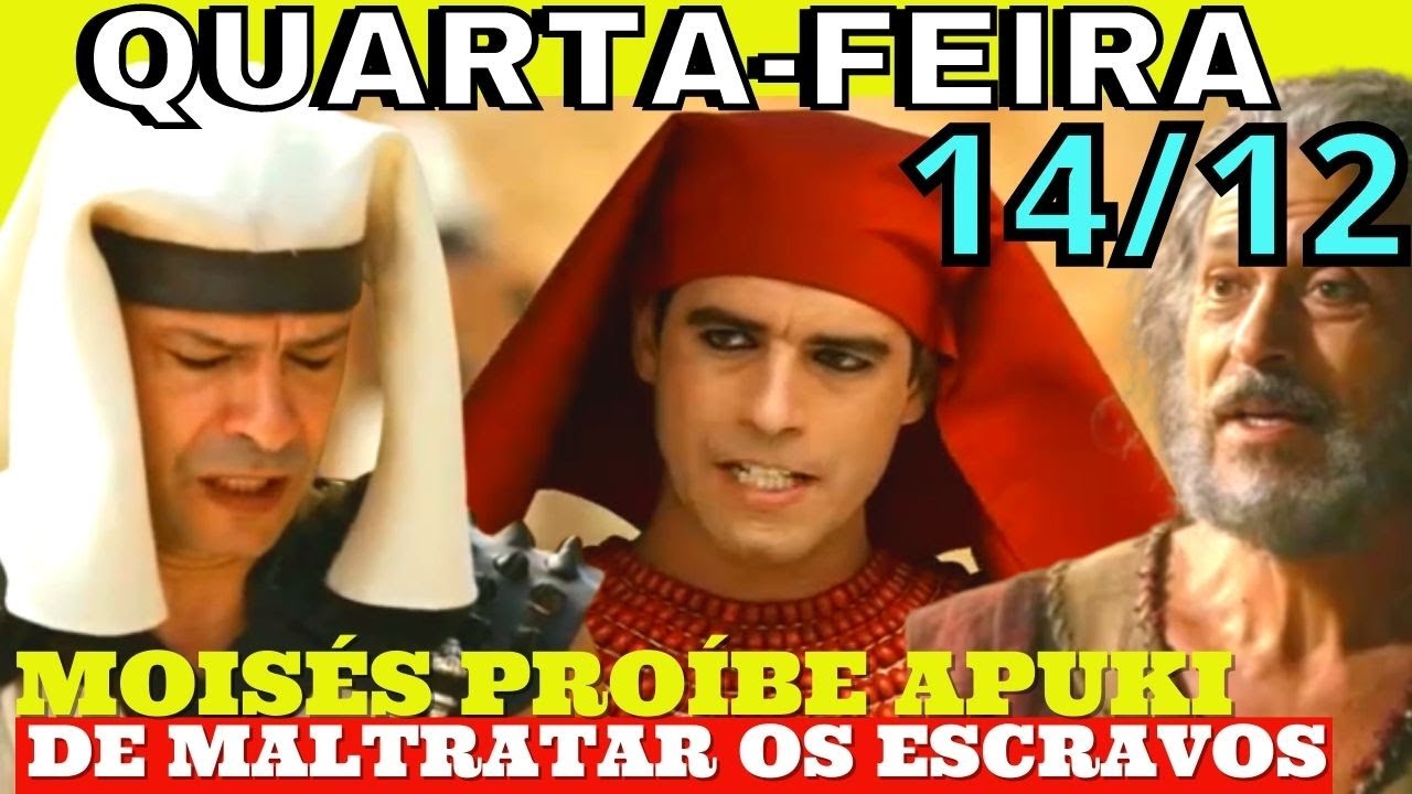 🔴OS DEZ MANDAMENTOS CAPITULO DE QUARTA-FEIRA 14.12.22 - RESUMO DE HOJE ...