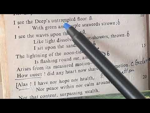 P.B.Shelley's 'Stanzas Written in Dejection Near Naples' in Hindi by ...