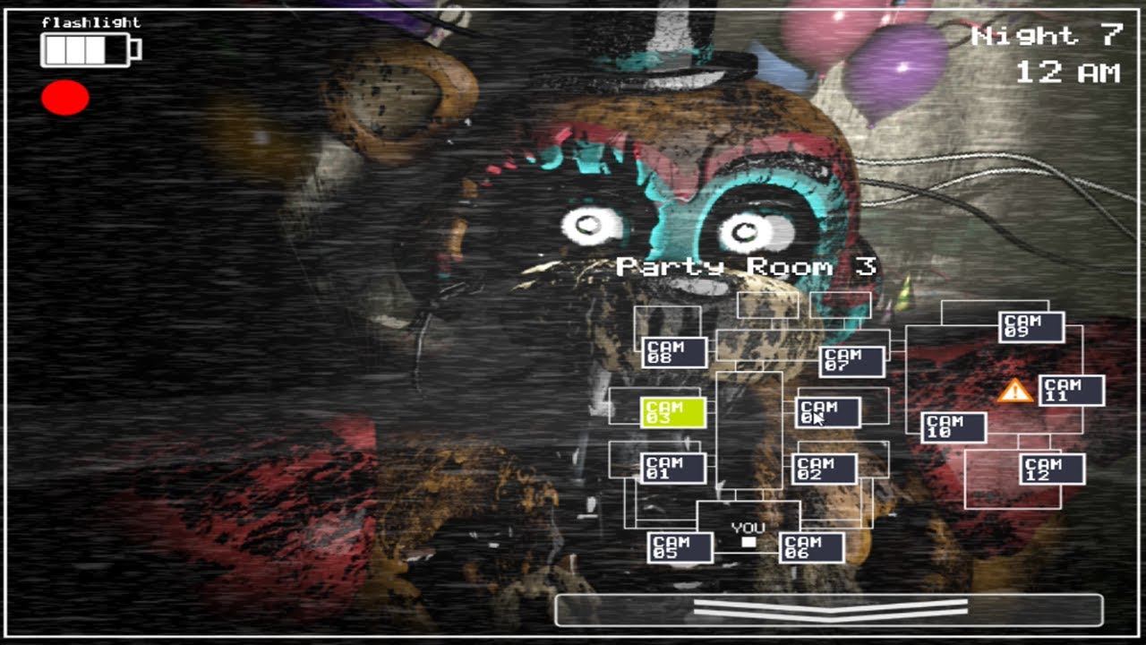 I added Glamrock Freddy to FNaF 2! Ignited Glamrock Freddy! (FNaF 2 ...