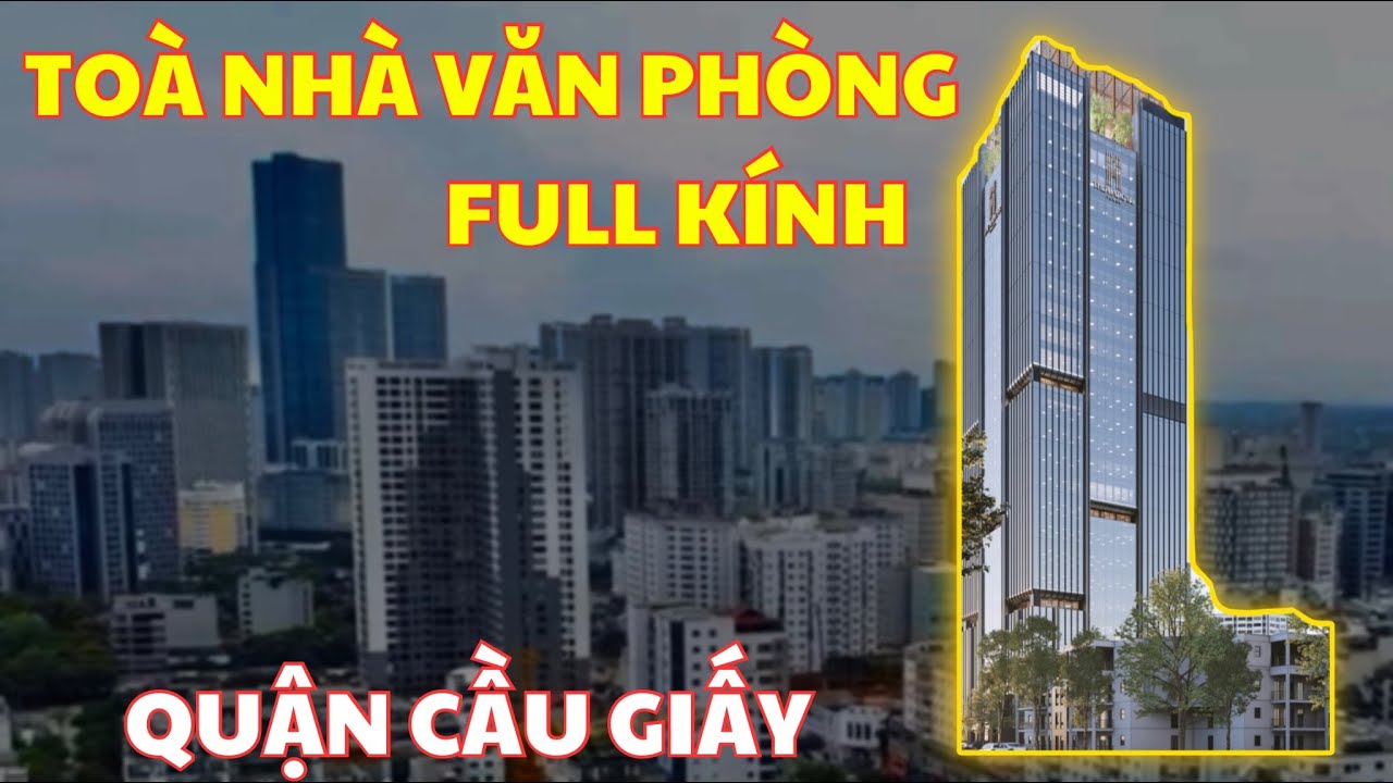 Dự án The Marc 88 tòa nhà Văn Phòng full Kính tại Dịch Vọng - Cầu Giấy ...