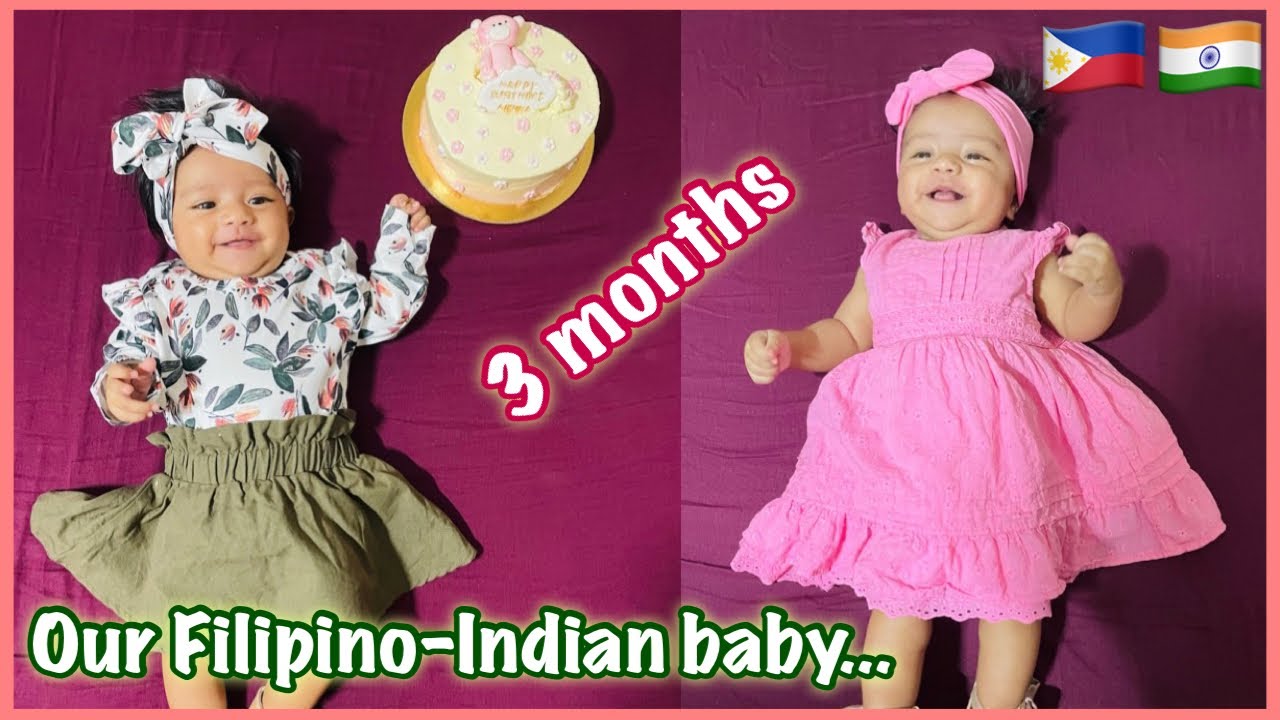 Fil-Indian Fam in India: MISHKA is 3 MONTHS OLD!!! - YouTube
