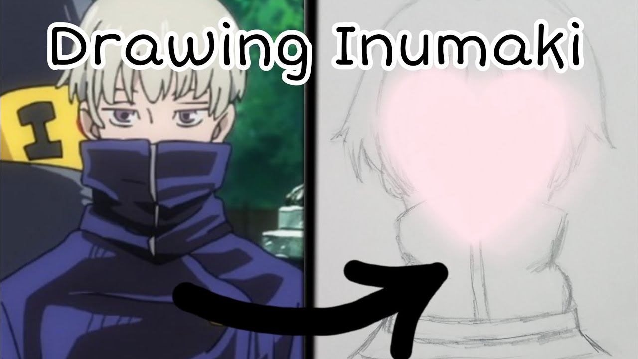 Inumaki Drawing ♡ Jujutsu Kaisen ♡ No Talking/With Music ♡ - YouTube