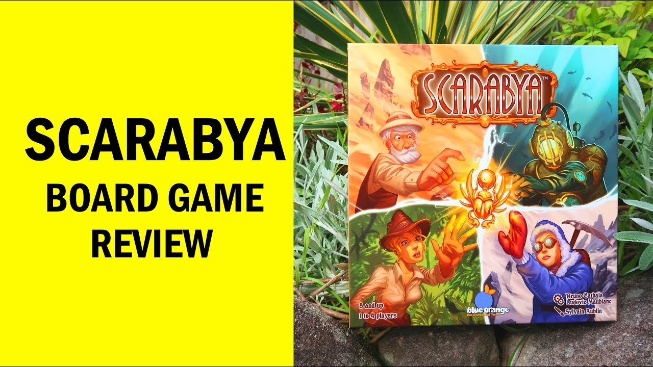 Scarabya Board Game Review & Runthrough: Tetris Anyone? - YouTube