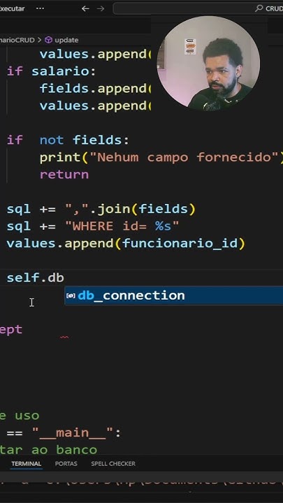 Atualizando Banco de Dados com Python – Assista à Aula Completa no Canal #shotrs #python #sql ...
