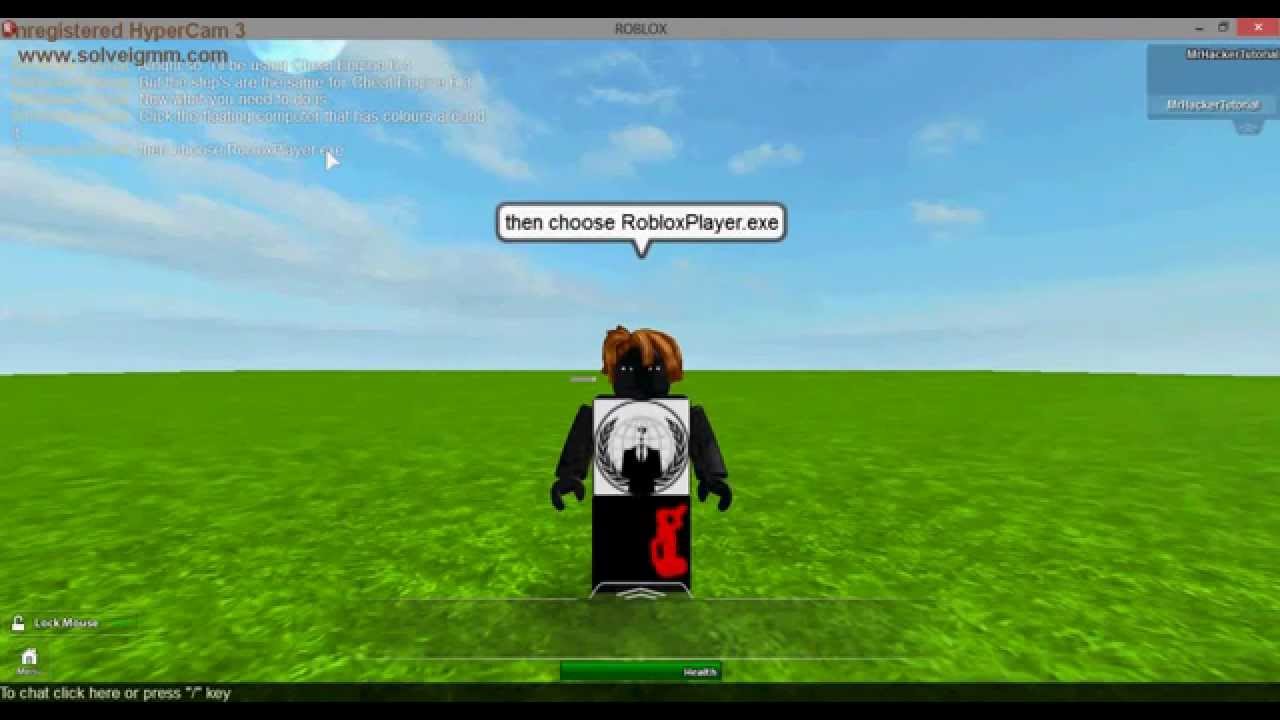 ROBLOX Hack Tutorial - Stuck In Ground Hack - YouTube