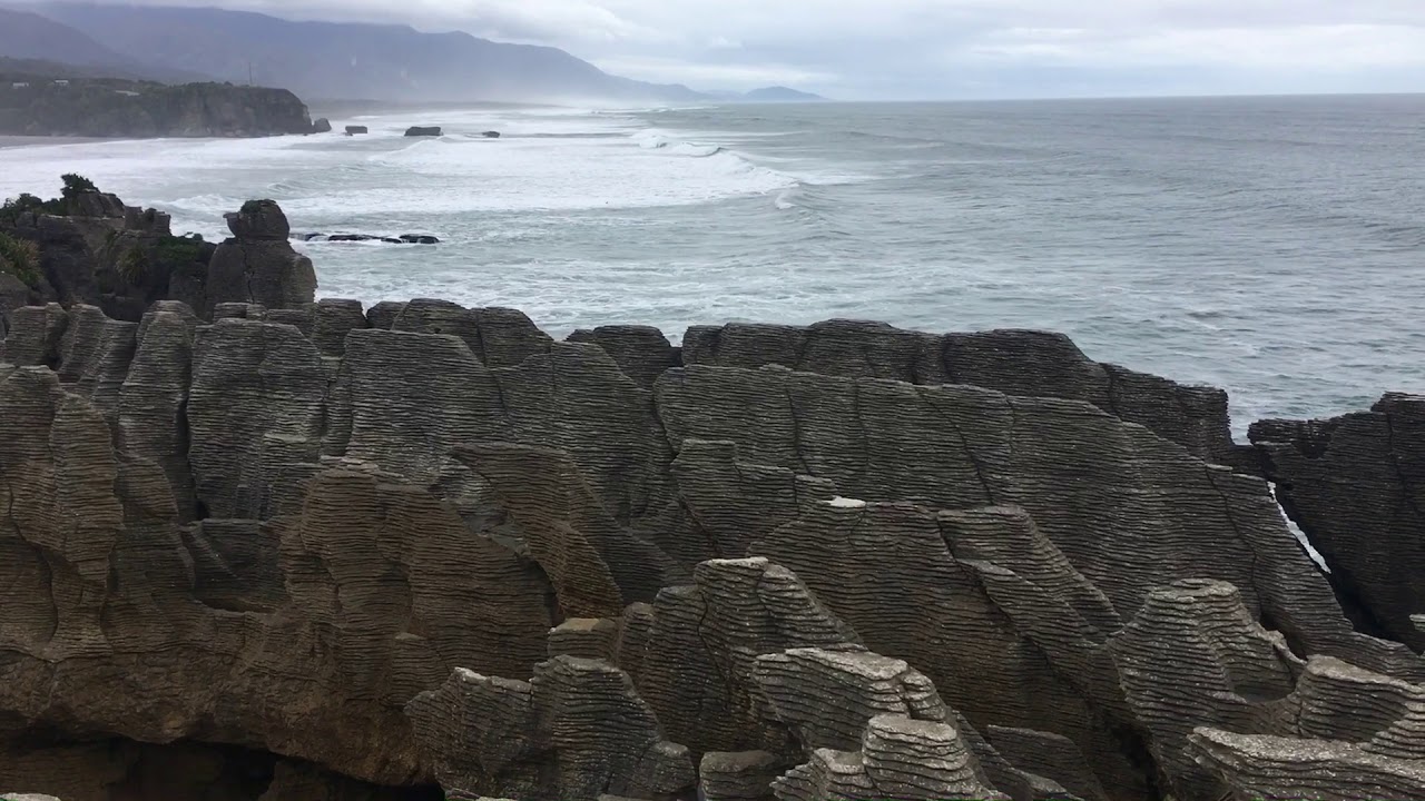 Pancake Rocks on the South Island’s West Coast - YouTube