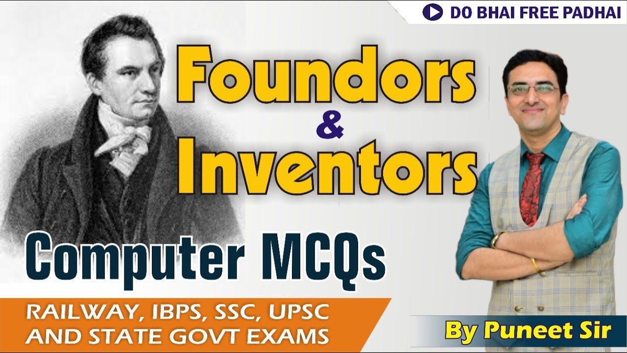 Founders and Inventors: Computer | कंप्यूटर से सम्बंधित - संस्थापक और ...
