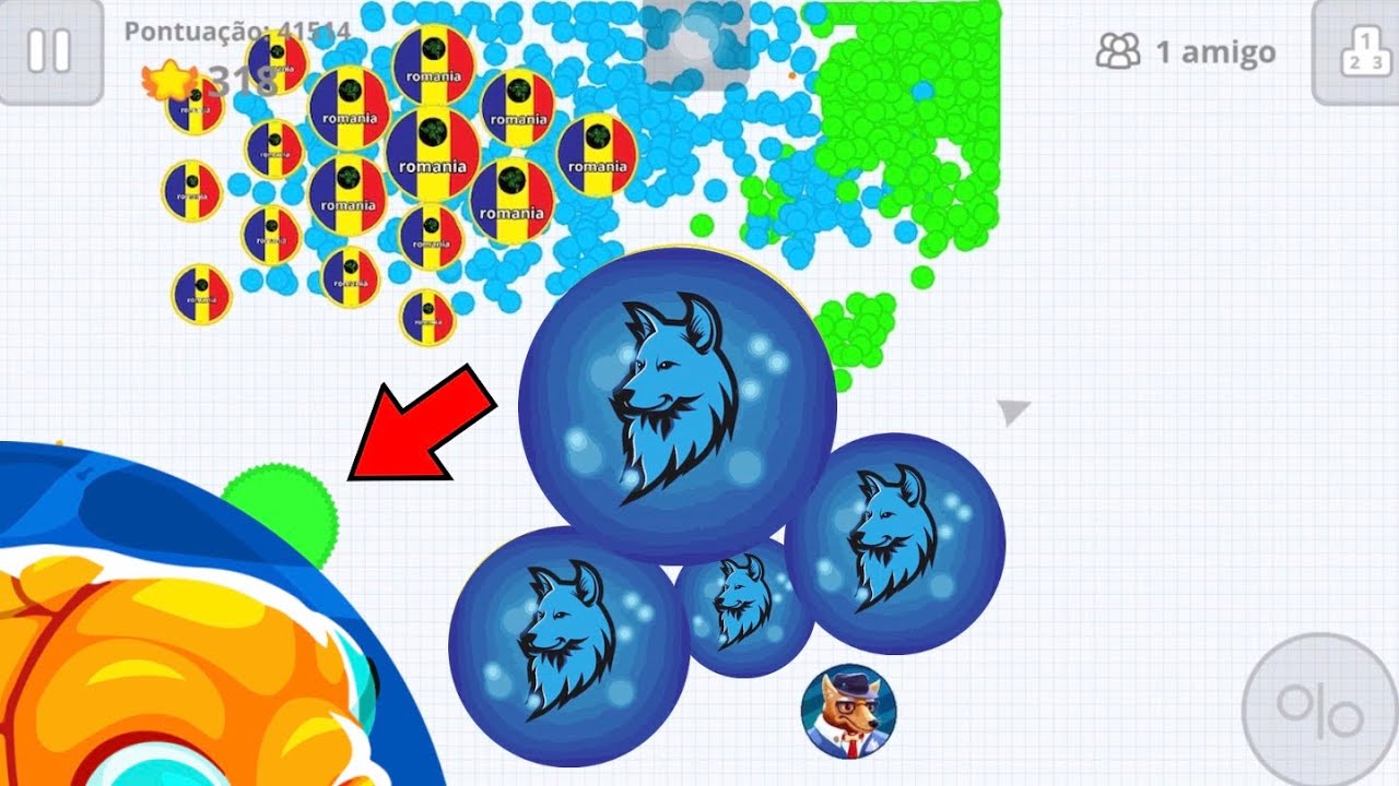 MY NEW SKIN (AGARIO MOBILE) Agar.io - YouTube