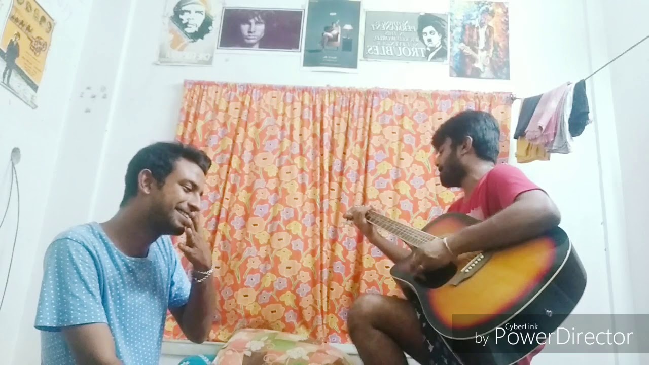 An Indian guy vlogging (part 6)"music session with mate" - YouTube