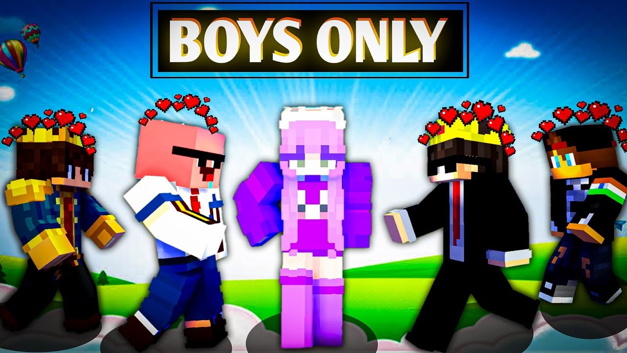 I Secretly Visited A Boys Only Server In Minecraft... - YouTube