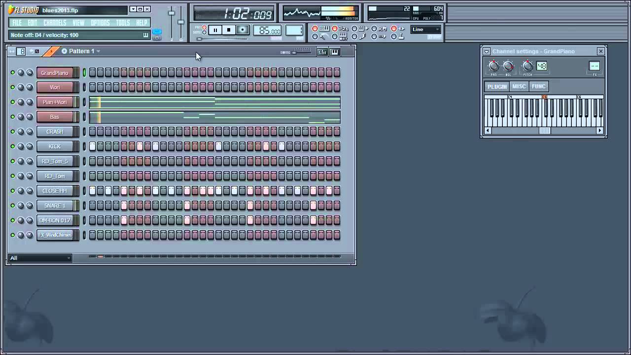 FL Studio Blues Demo - YouTube